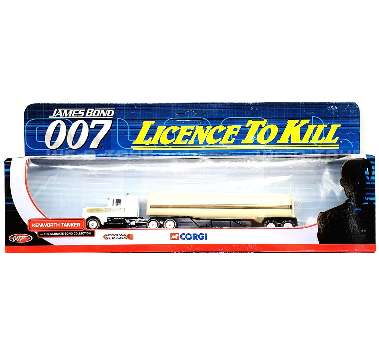 James Bond 007 License to Kill Kenworth Tanker 2002 Corgi NEW - We-R-Toys
