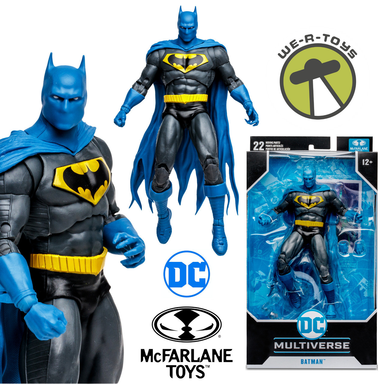 DC Multiverse Superman Speeding Bullets Batman Action Figure McFarlane ...