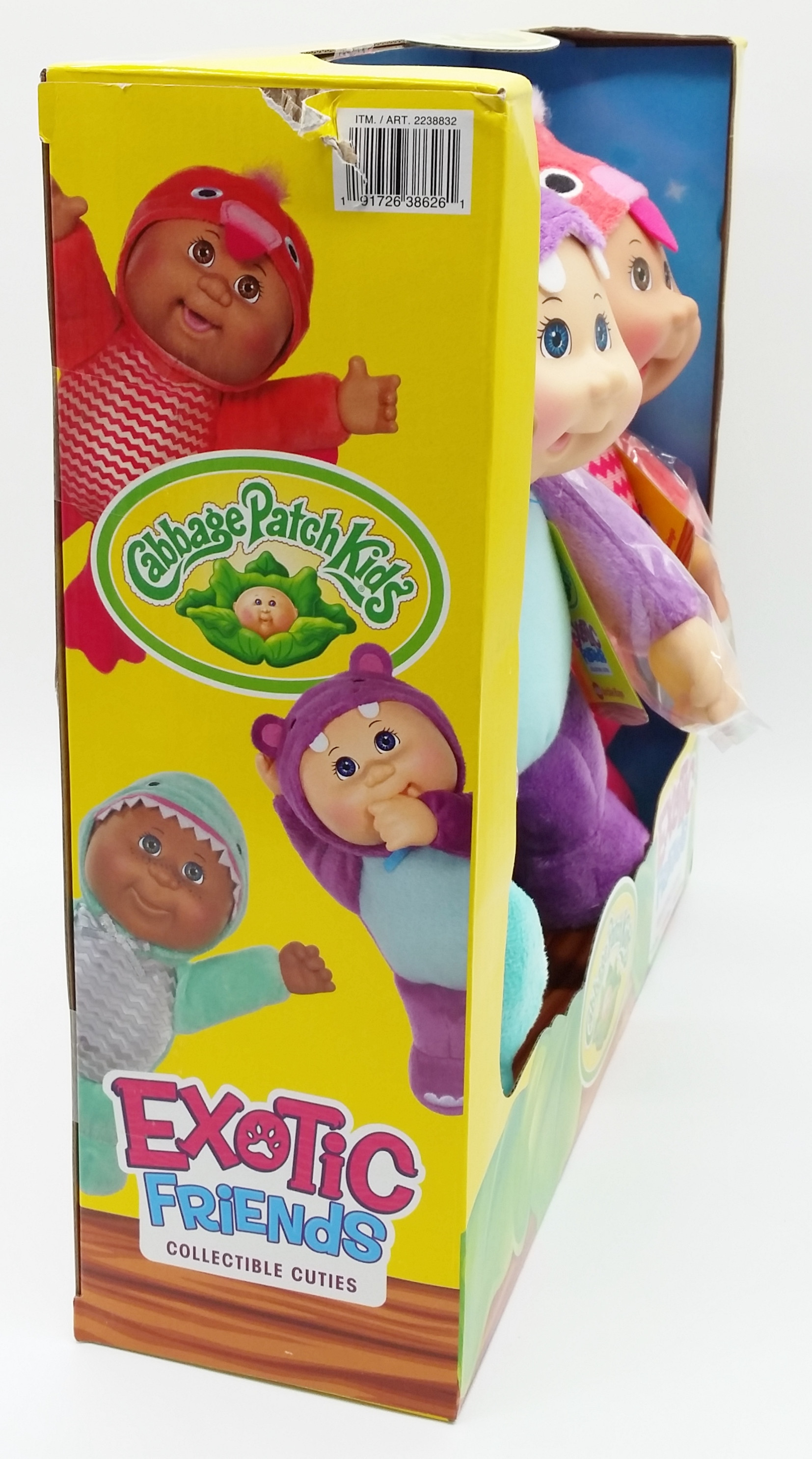 Cabbage Patch Kids Exotic Friends Collectible Cuties Cleo Archie ...