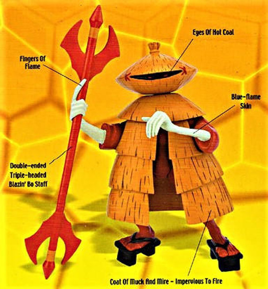 Rise Of The Tmnt Foot Lieutenant Action Figure Mystic Monk Playmates