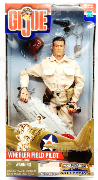 GI Joe Wheeler Field Pilot Pearl Harbor Collection 2000 Hasbro 81682 ...