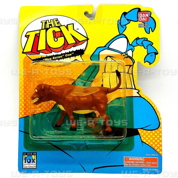 The Tick Bounding Tick Action Figure Bandai 1994 No. 2601 NRFP - We-R-Toys