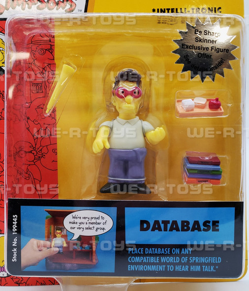 The Simpsons World of Springfield Don Vittorio Figure 2003 Playmates ...