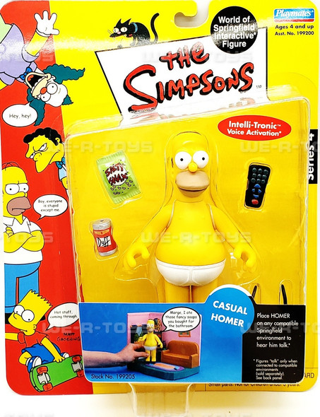 The Simpsons Interactive Homer Simpson Talking 16" Figure No. 99131 NEW ...