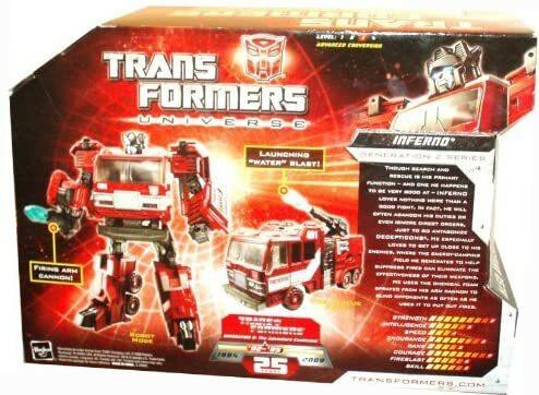 Transformers Universe Inferno Voyager Class Action Figure 25th ...