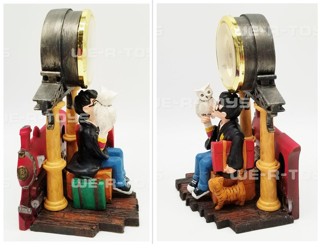 Harry Potter and the Sorcerer's Stone Desk Clock 2000 Warner Bros Store ...