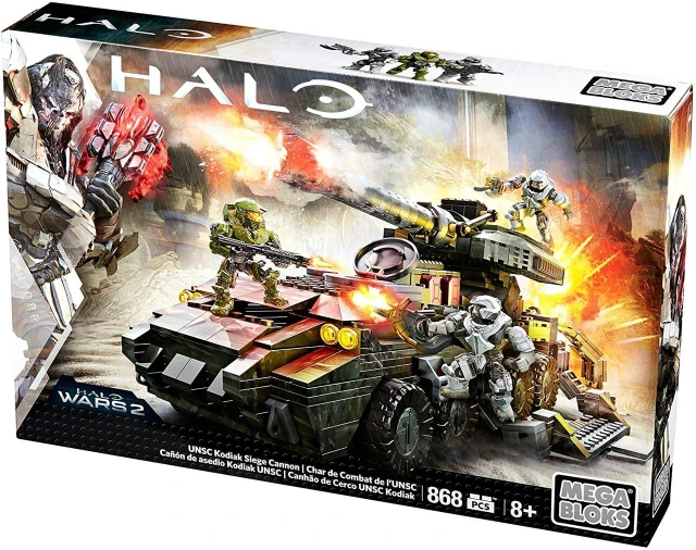 Mega Bloks Halo UNSC Kodiak Siege Cannon Halo Wars 2 - We-R-Toys