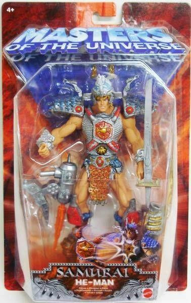 Masters of the Universe Samurai He-Man Action Figure MOTU 2002 Mattel ...