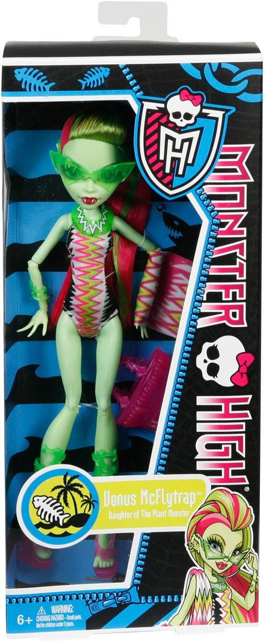 Monster High Swim Class Venus McFlytrap Doll 2012 Mattel Y7304 - We-R-Toys