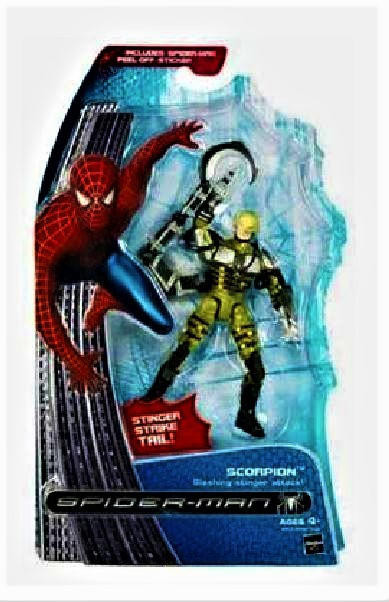 Spider-Man Scorpion Figure with Stinger Strike Tail Action Figure ...