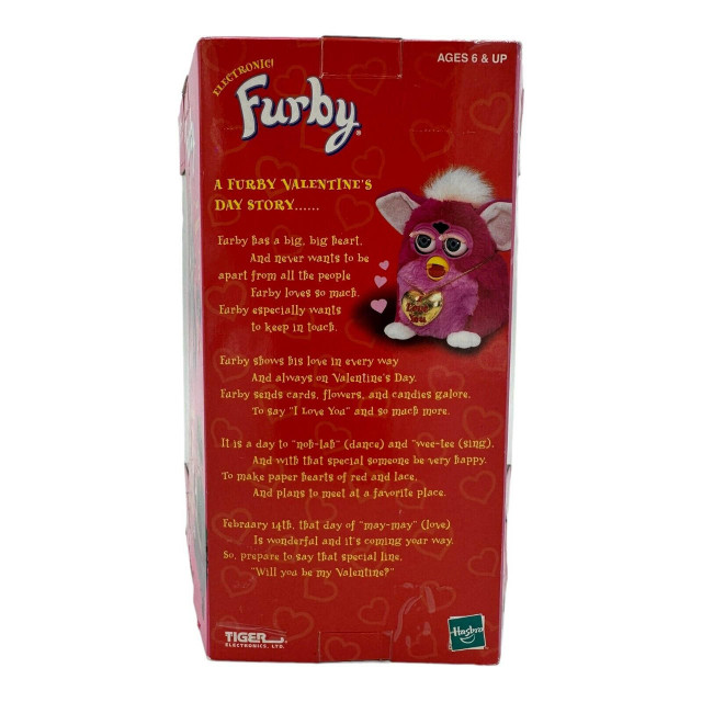 Furby Valentine's Day Special Limited Edition Tiger Electronics Hasbro ...