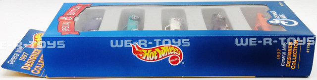 Hot Wheels General Mills 1997 Designer Collection Vehicle Pack of 5 ...