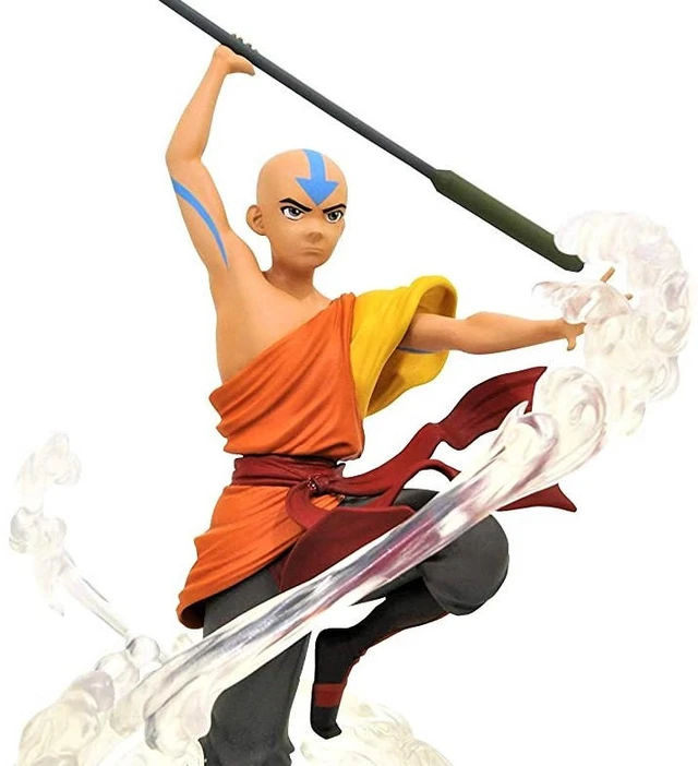Diamond Select Toys Gallery Diorama Avatar The Last Airbender Aang PVC ...