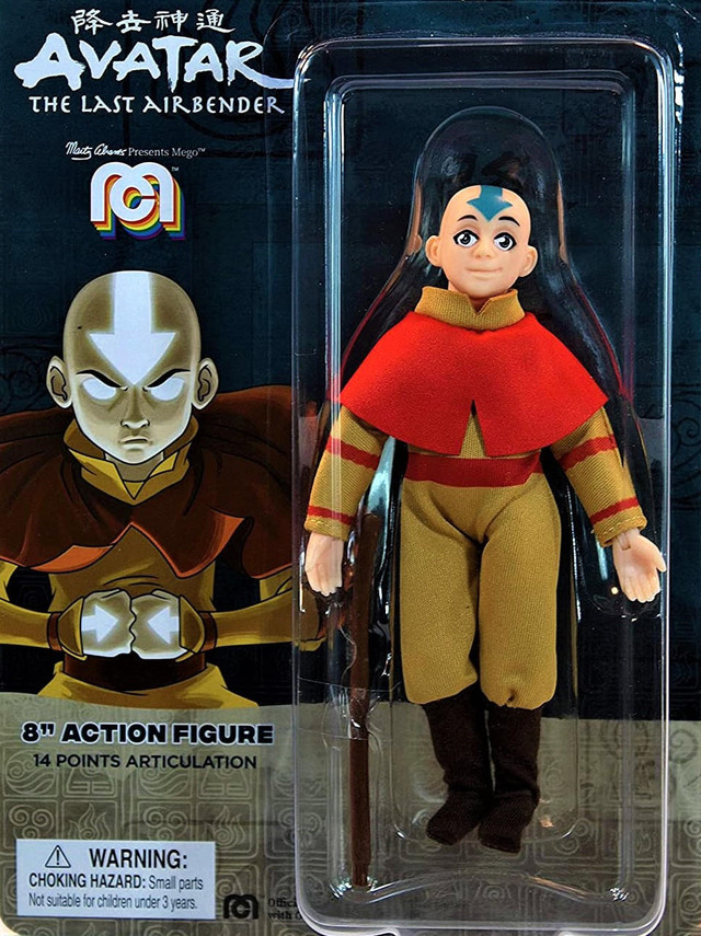 Nickelodeon Avatar The Last Airbender 8" Action Figure 2021 Mego 62842 ...