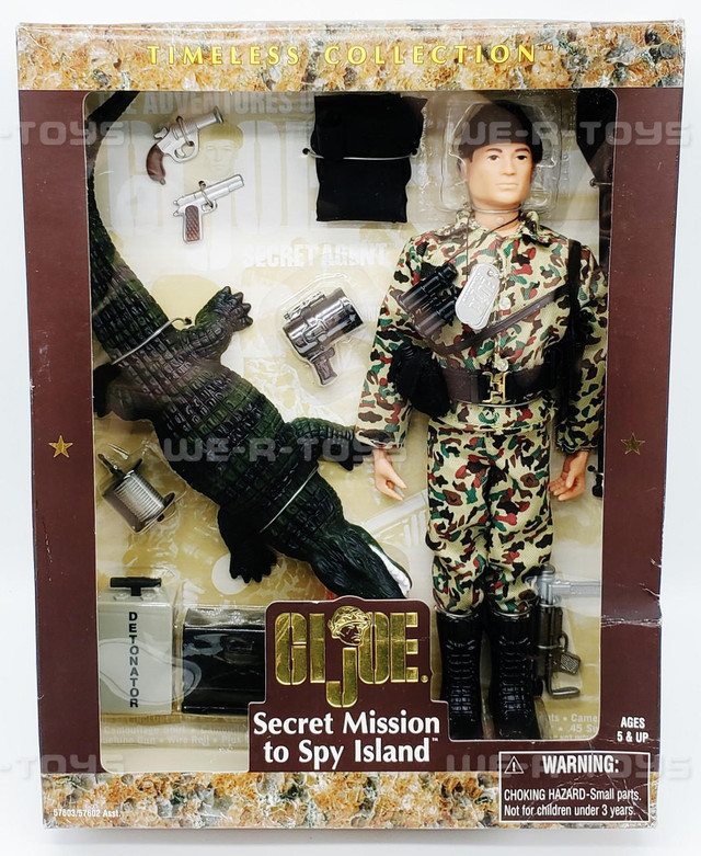 GI Joe Secret Mission to Spy Island Figure Set Hasbro 1999 #57603 NEW ...