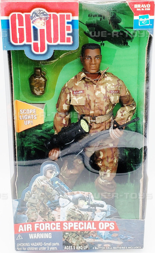 GI Joe Air Force Special Ops Action Figure Hasbro 2002 #81586 NEW - We ...