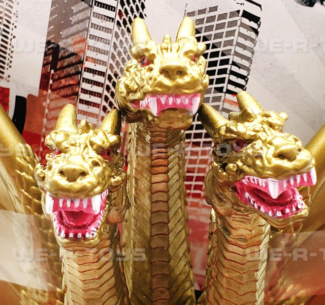 Toho Godzilla Classic King Ghidorah 7" Vinyl Figure Bandai 2018 NEW ...