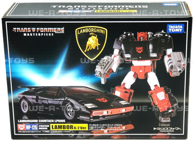 Transformers Masterpiece Lamborghini Countach MP-12G Lambor G2 ...