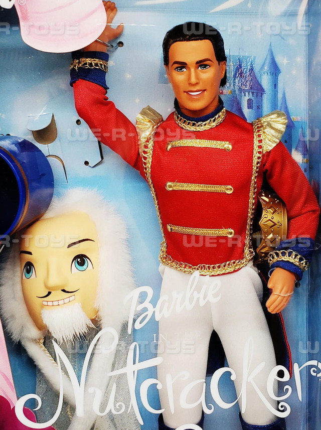 Barbie the Nutcracker Ken as Prince Eric Doll Mattel 2001 #50793 NEW ...