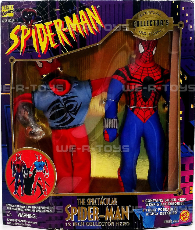 Marvel's The Spectacular Spider-Man Scarlet Spider-Man 12" Action ...