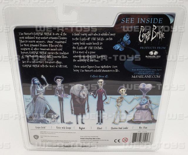Tim Burton's Corpse Bride Series 2 Mrs. Plum Action Figure McFarlane ...