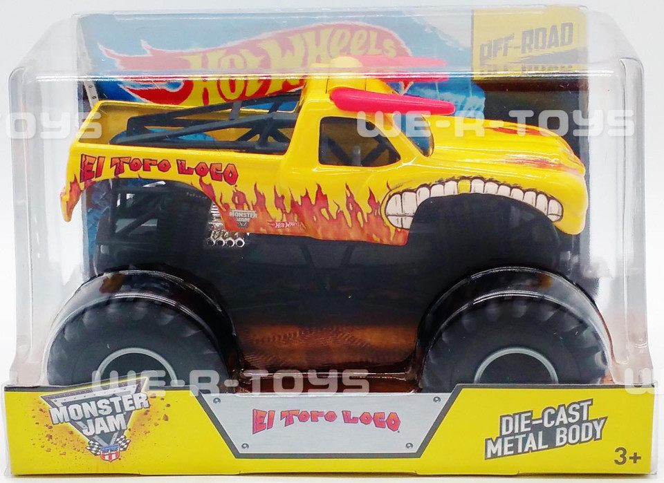 Hot Wheels Monster Jam Off-Road El Toro Loco Monster Truck Mattel 2014 ...
