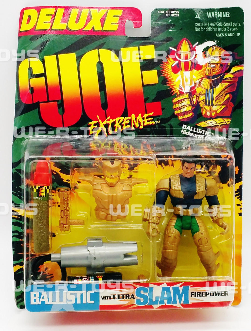 G.I. Joe Extreme Ballistic Action Figure Kenner 1995 No. 81209 NRFP ...