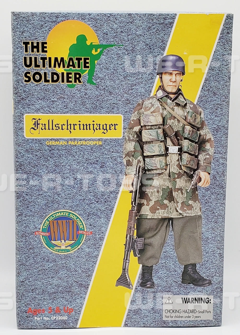 The Ultimate Soldier German Paratrooper Action Figure 1999 No. CP22040 ...