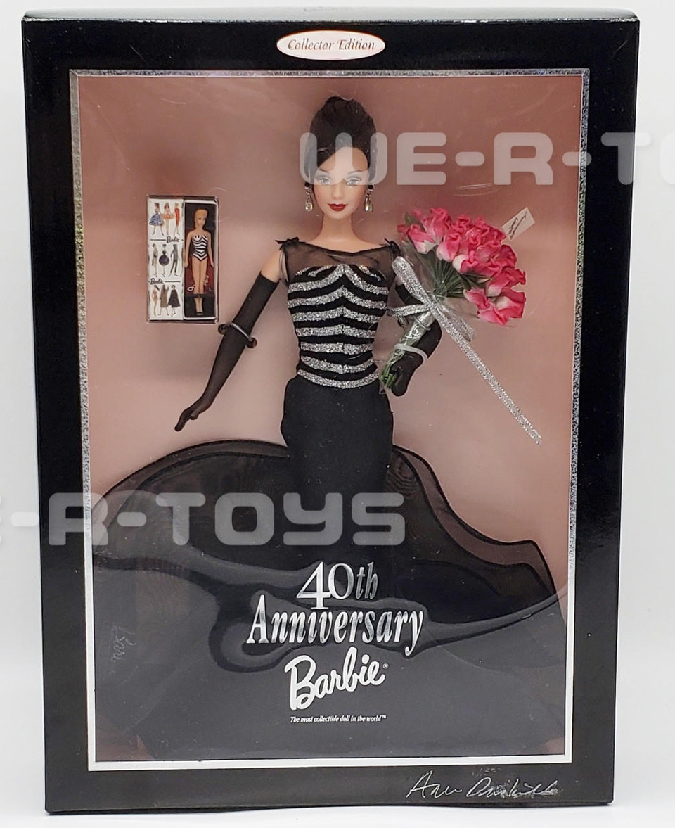Barbie 40th Anniversary Doll Mattel 1999 No. 24842 NRFB - We-R-Toys