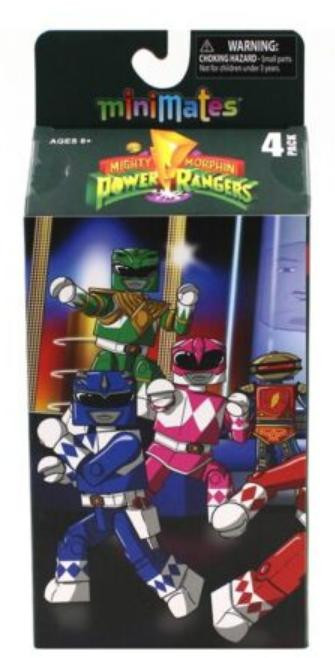 Mighty Morphin Power Rangers Series 1 Minimates Action Figure Set ...