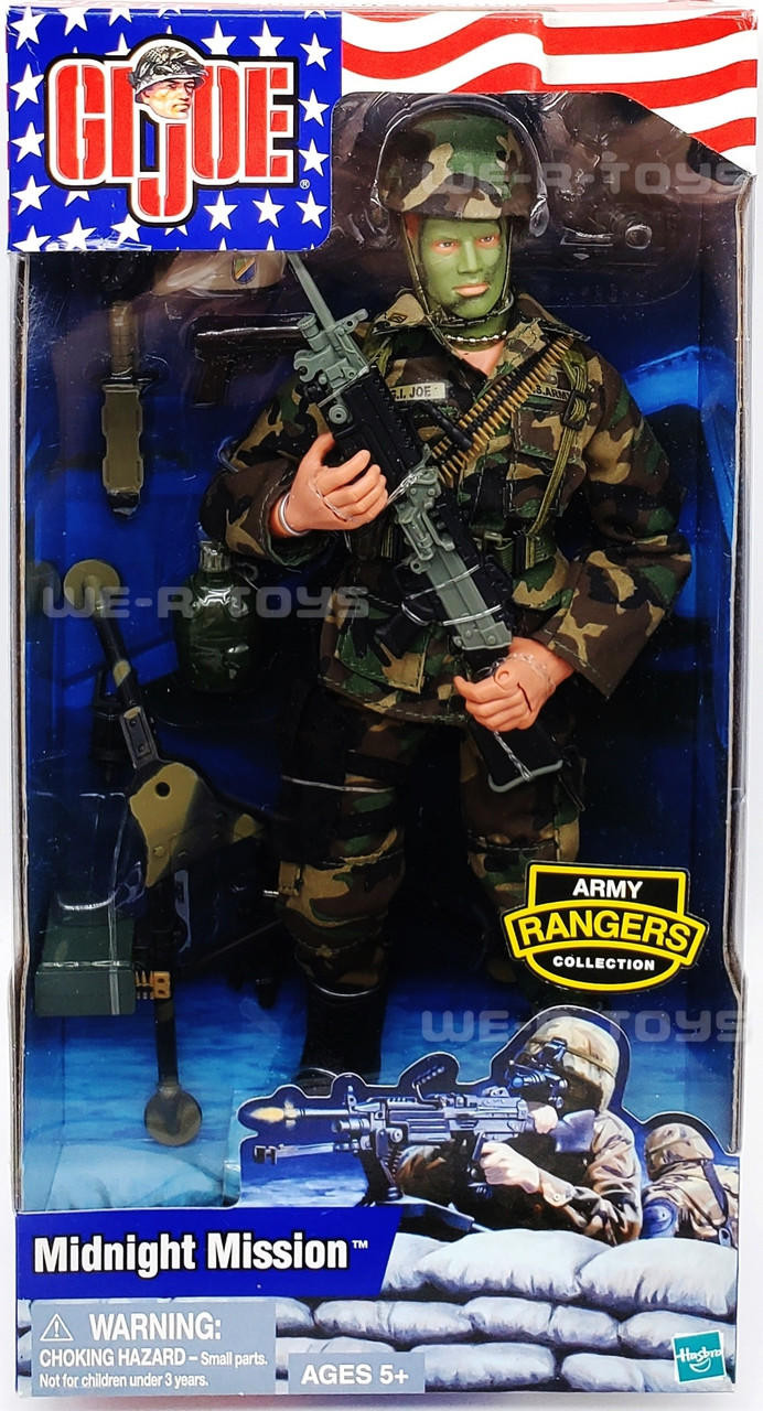 GI Joe Army Rangers Collection Midnight Mission Figure Hasbro 2002 ...