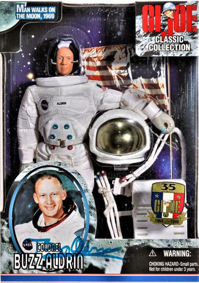 GI Joe Classic Collection Colonel Buzz Aldrin Astronaut 12" Figure ...