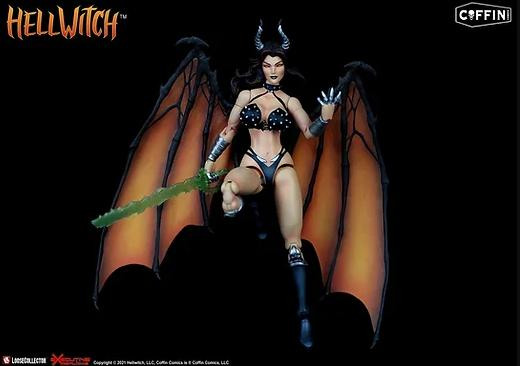 Coffin Comics Legacy Series HellWitch 6" Action Figure Executive Replicas - We-R-Toys