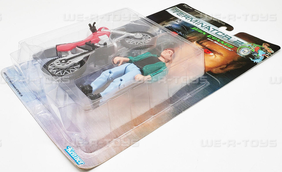 Terminator 2 John Conner Action Figure With Motorcycle Kenner 1991 ...