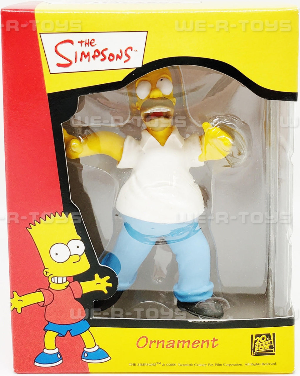 The Simpsons Homer Ornament Arte Cielo Inc #2000 NEW - We-R-Toys
