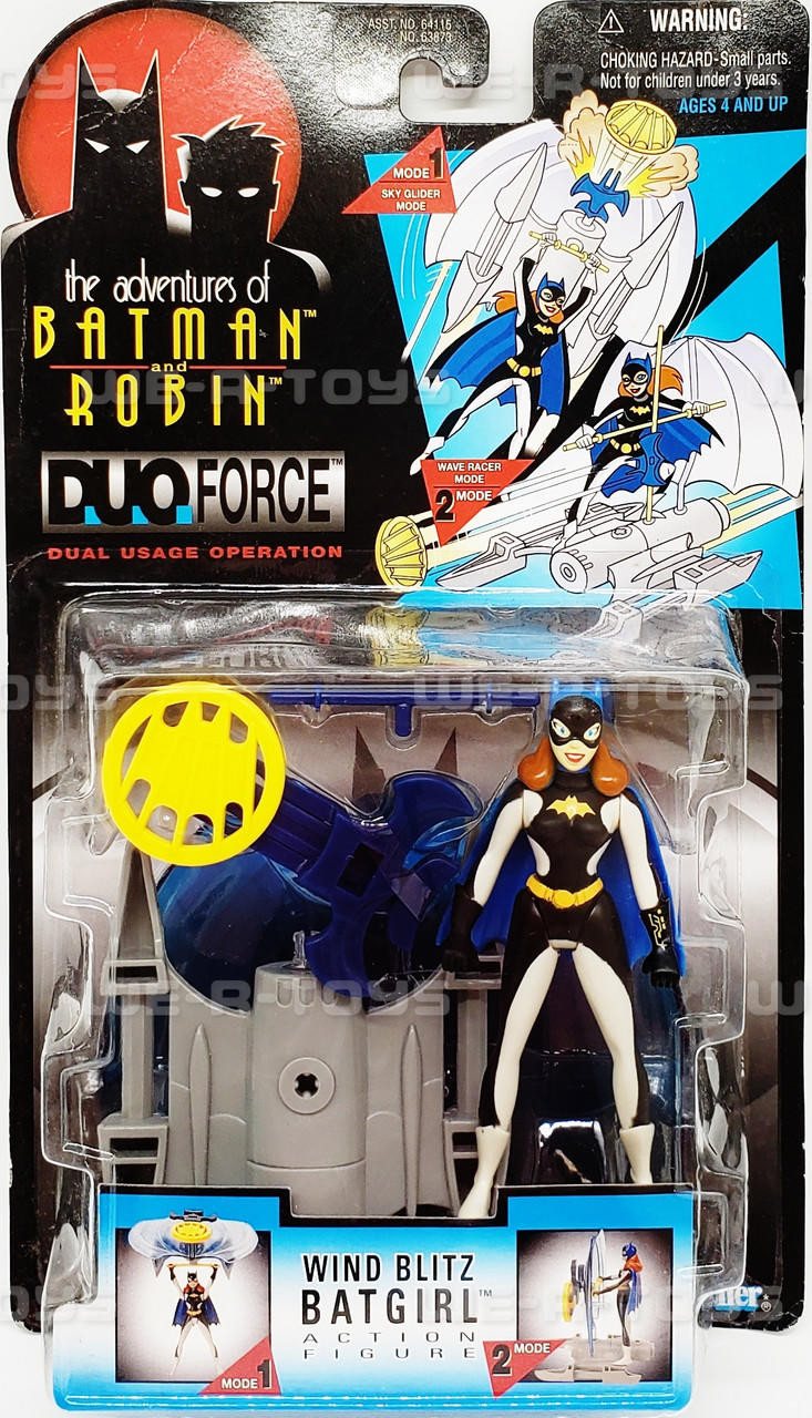 The Adventures of Batman & Robin Duo Force Wind Blitz Batgirl Action ...