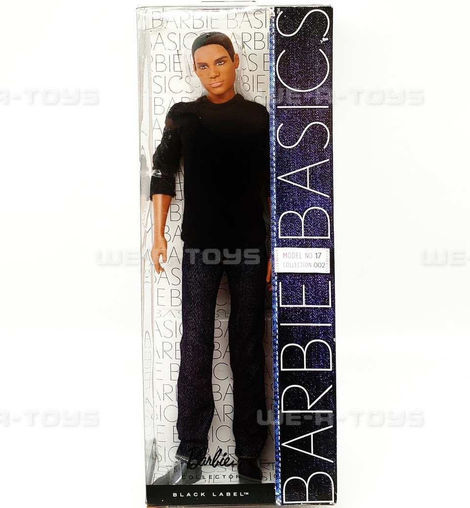 Barbie Basics African American Male Doll 2010 Mattel #17 NEW - We-R-Toys