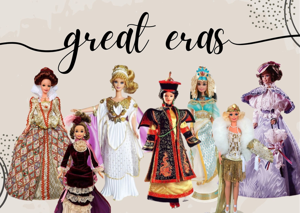 The Beautiful Barbies of the Great Eras Collection - We-R-Toys