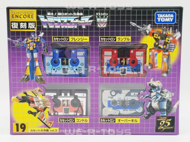 Transformers Encore Cassette Tape Action Figure Robots 19 Takara Tomy ...