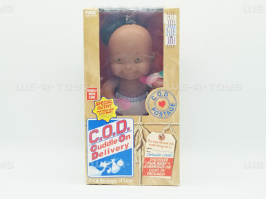 C.O.D. Cuddle on Delivery Baby Doll 1996 African American TYCO No. 1702 ...