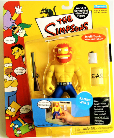 The Simpsons World of Springfield Ragin' Willie Interactive Action ...