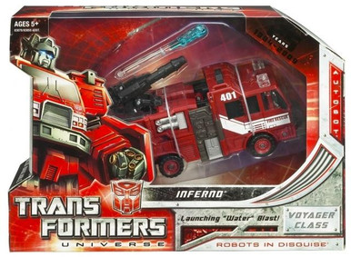Transformers Universe Inferno Voyager Class Action Figure 25th ...