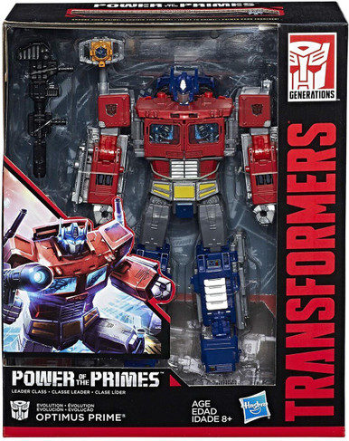 Transformers Generations PotP Leader Class Evolution Optimus Prime ...