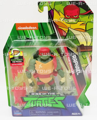 TMNT Rise of Teenage Mutant Ninja Turtles Raphael Action Figure 2018 No ...
