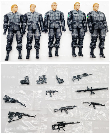 GI Joe Lot of 5 Emil Blonsky Hulkbuster Squad Figures With Marauder ...