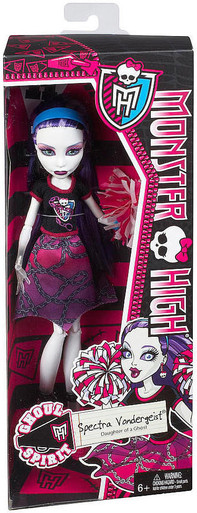 Monster High Ghoul Spirit Spectra Vondergeist Doll 2013 Mattel BDF10