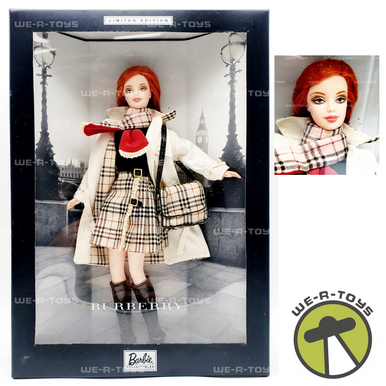 Barbie Burberry Doll Collectibles Limited Edition Mattel 2000 No 29421 ...