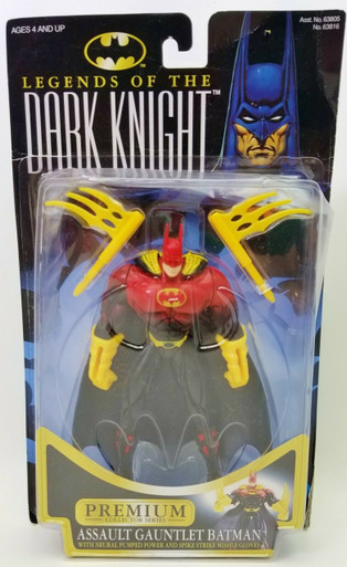 Legends of the Dark Knight Assault Gauntlet Batman Action Figure Kenner