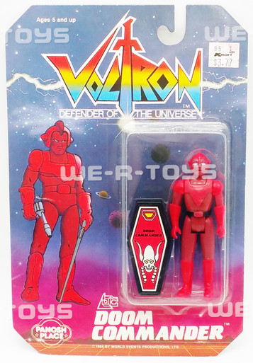 Voltron Defender of the Universe Doom Commander Figure Panosh Place ...