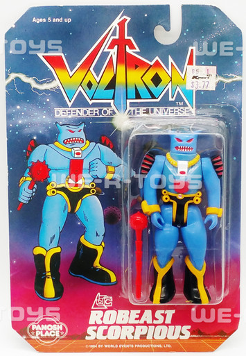 Voltron Defender of the Universe Robeast Scorpious Figure Panosh Place ...